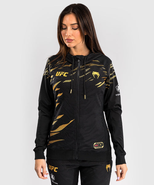 UFC Fusion by Venum Authentic Fight Night Women’s Walkout Hoodie - Cha ...
