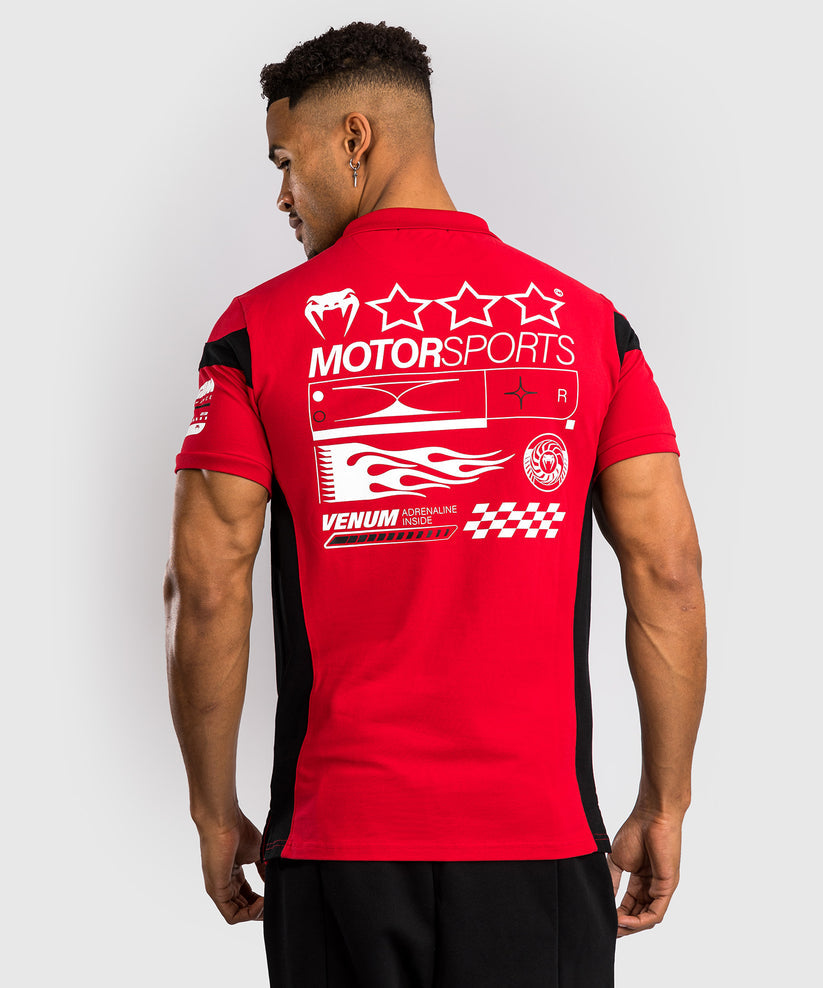 Venum Motorsport Cotton Polo - Racer Red – Rōnin Sports Apparel