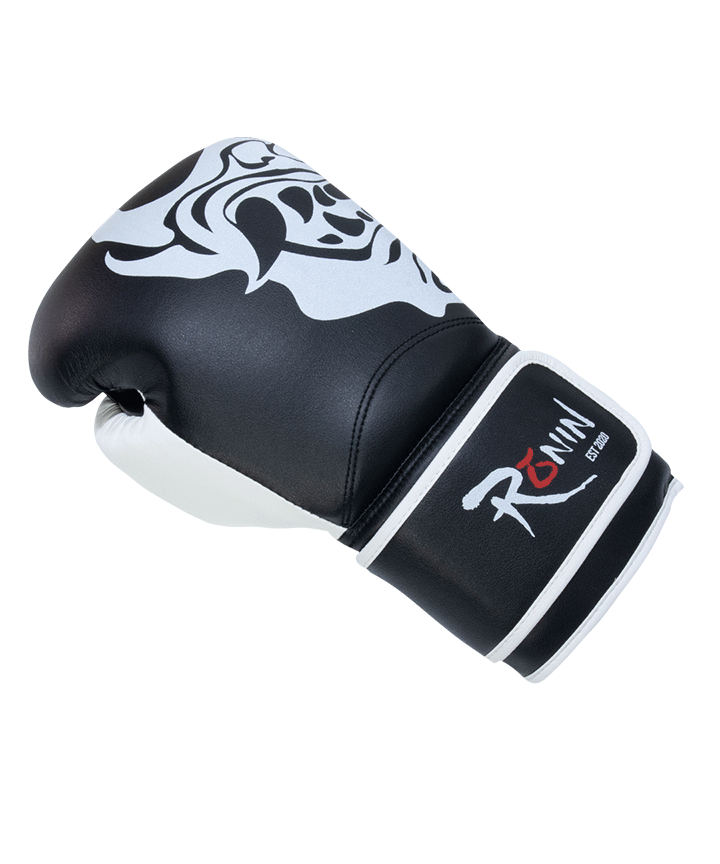 Ronin Origin Boxing Gloves - Black/White – Rōnin Sports Apparel