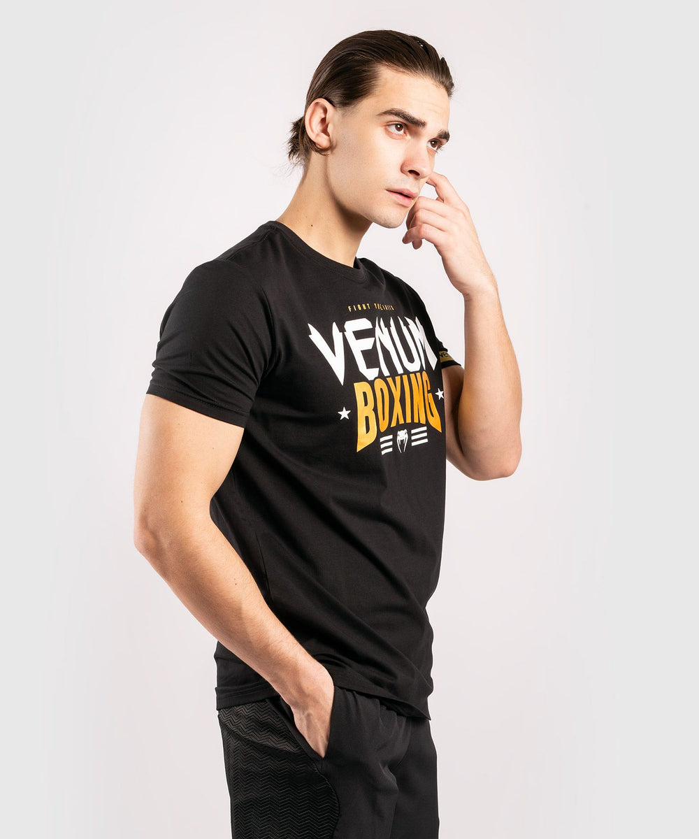 VENUM Boxing Classic 20 T-Shirt - Black/Gold | Official Venum | Rõnin ...