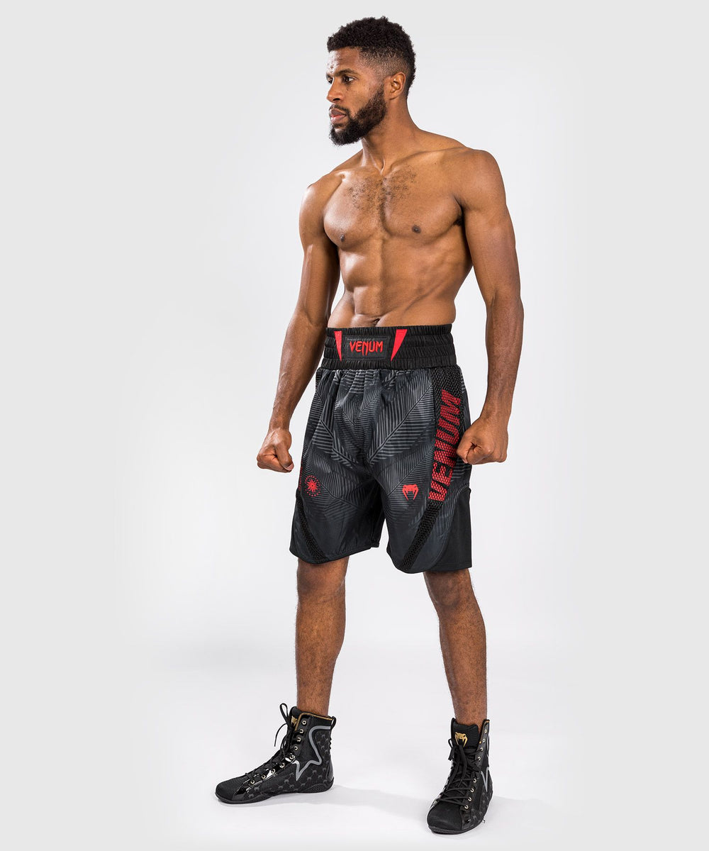 Venum Phantom Boxing Shorts - Black/Red | Official Venum | Rõnin Sports ...